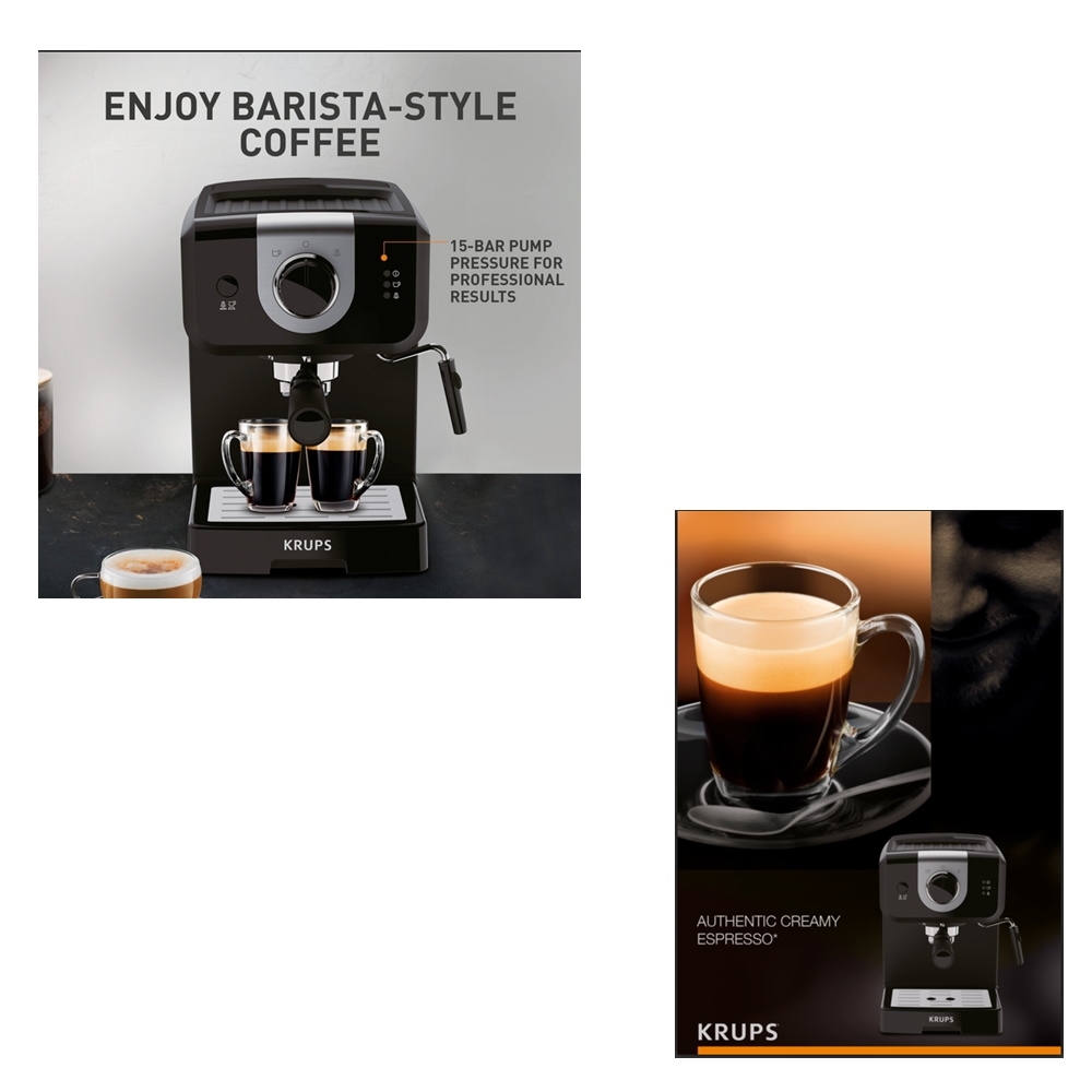 xp320830-krups-opio-esp-steampump-מכונת-קפה-לקפה-טחון - ניופאן OUTLET